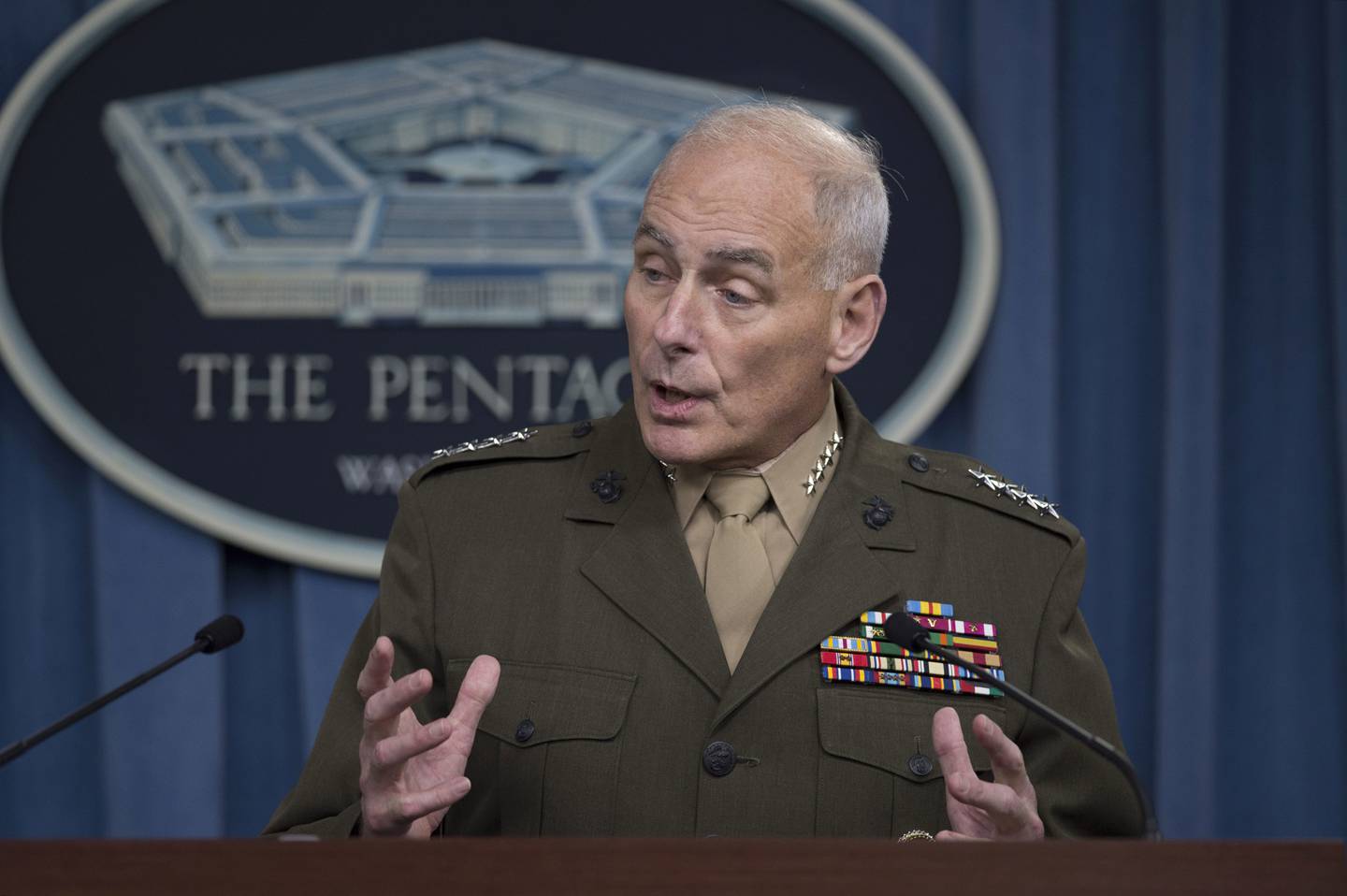 Retired Marine Gen. John Kelly eyed for role in Trump administration