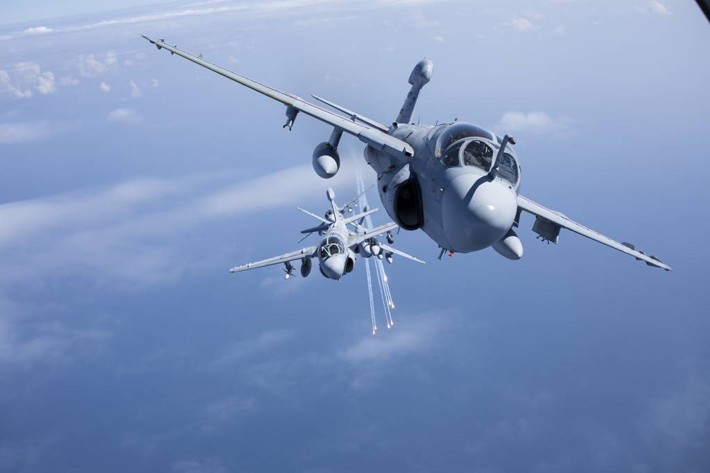 The Corps is down to one final EA-6B Prowler squadron