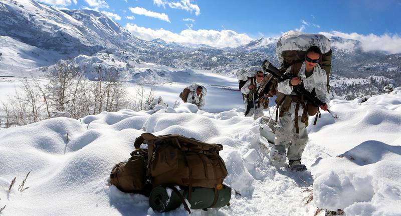 Marine Corps steps up winter-warfare training as global threat shifts