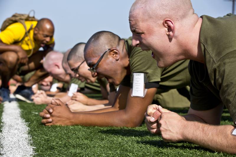 Marine Corps to require planks on physical fitness test