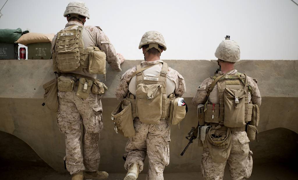 Marine shot in the head in Sangin returns to full duty