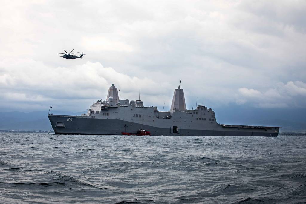 Marines, sailors ate all of Greek town’s eggs, meat on port visit