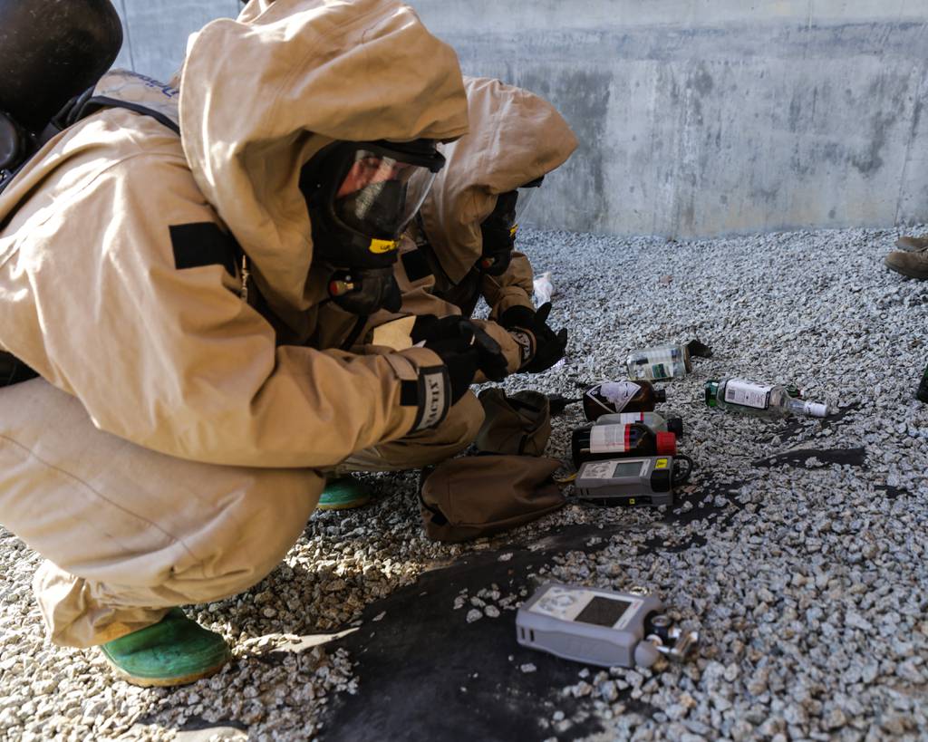 Here's how the Marines are training to deal with dirty bombs