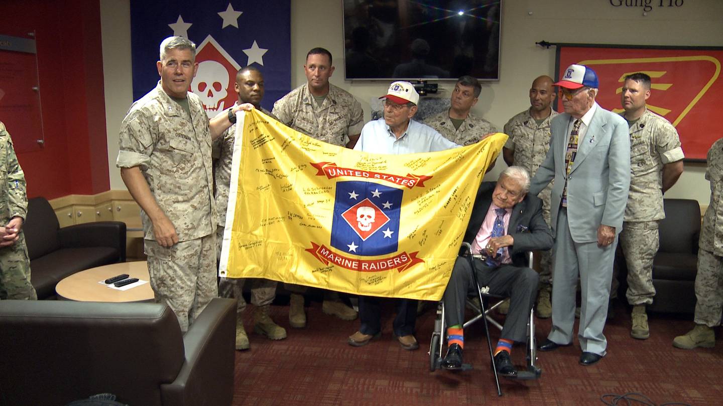 Legendary Marine Raiders attend MARSOC's renaming ceremony