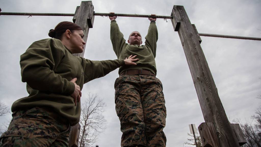 In Marines' new fitness plan, pullups for women aren't mandatory