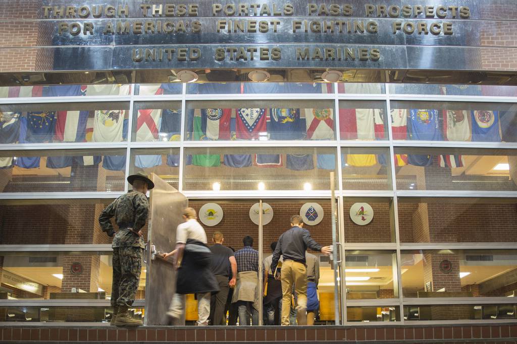 New recruits get acquainted with Parris Island