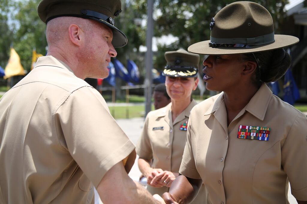 This retired Marine’s book says the Corps has a history of gender bias