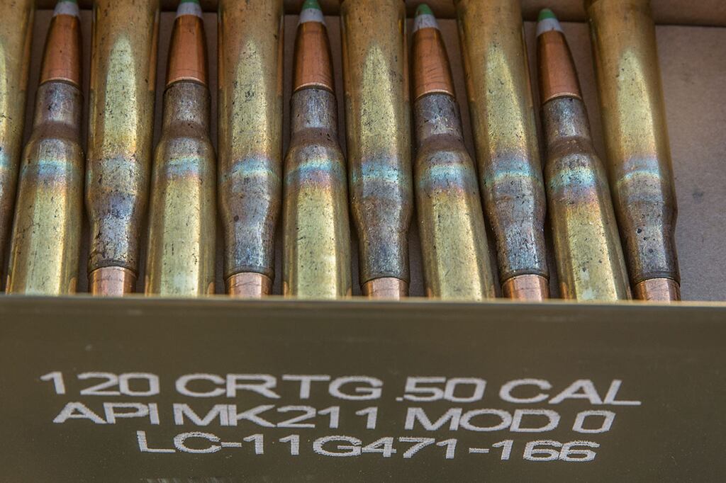 Ammo for the Marine Corps .50 caliber is getting a whole lot lighter