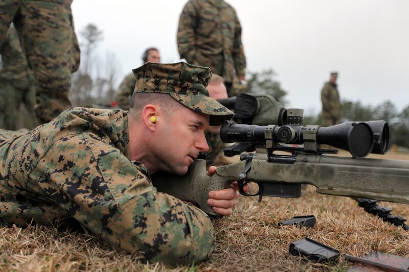 Marine Corps call word renaming honors legendary ‘Redfield’ sniper
