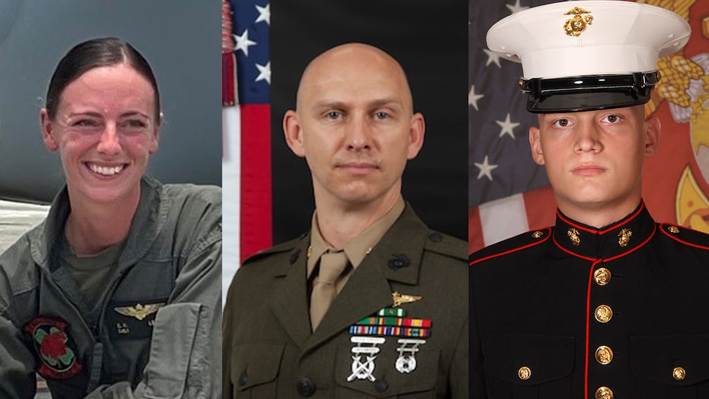 3 Marines who died in Osprey crash in Australia identified