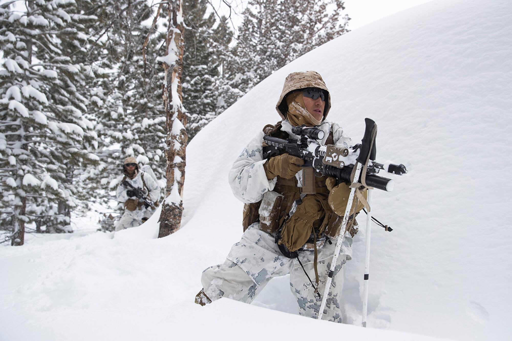 Marine Corps steps up winter-warfare training as global threat shifts