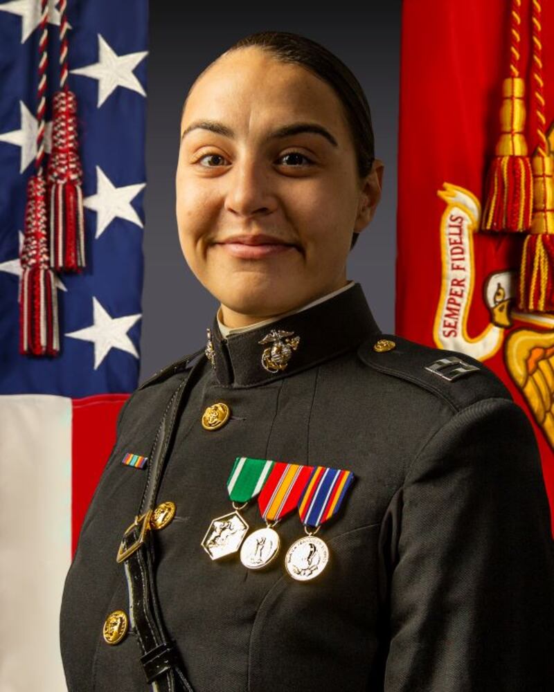 Marines’ elite Silent Drill Platoon gets its first female commander