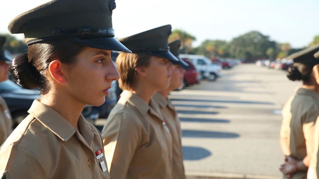 She fled Iraq with her family. Now she's a U.S. Marine.