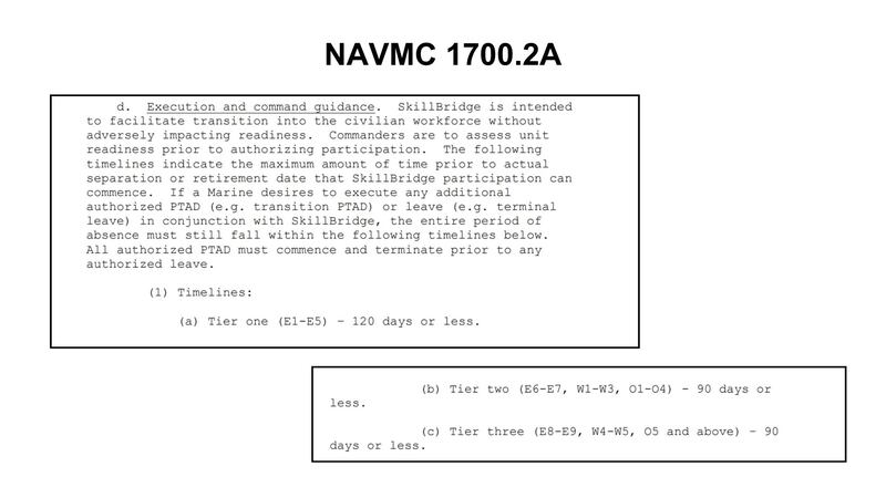 No cuts to Marines’ job transition program ― for now