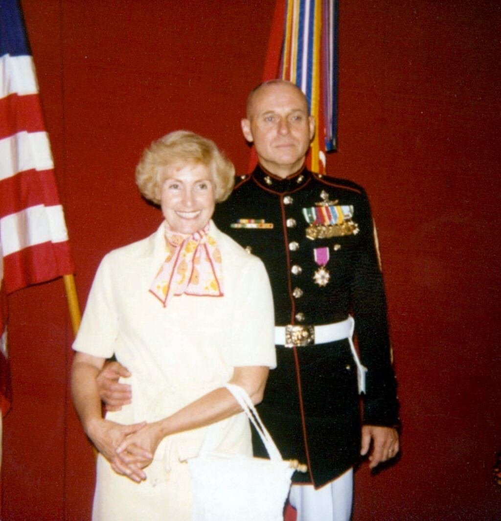 The Marine sergeant major behind the 'oorah' battle cry