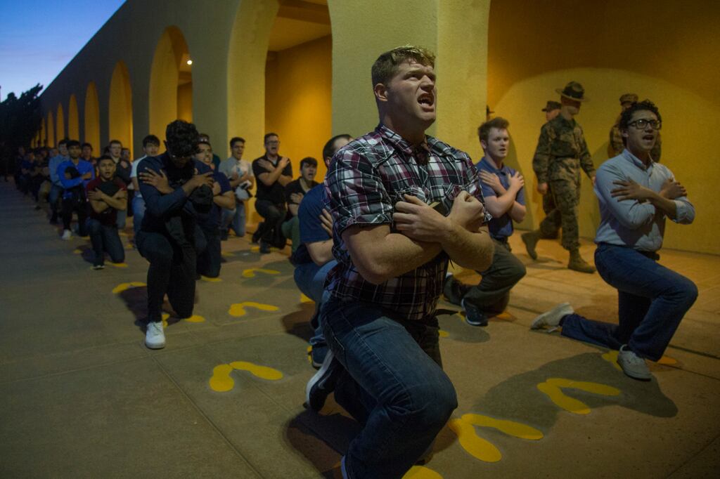 This is what Marine boot camp looks like during a pandemic
