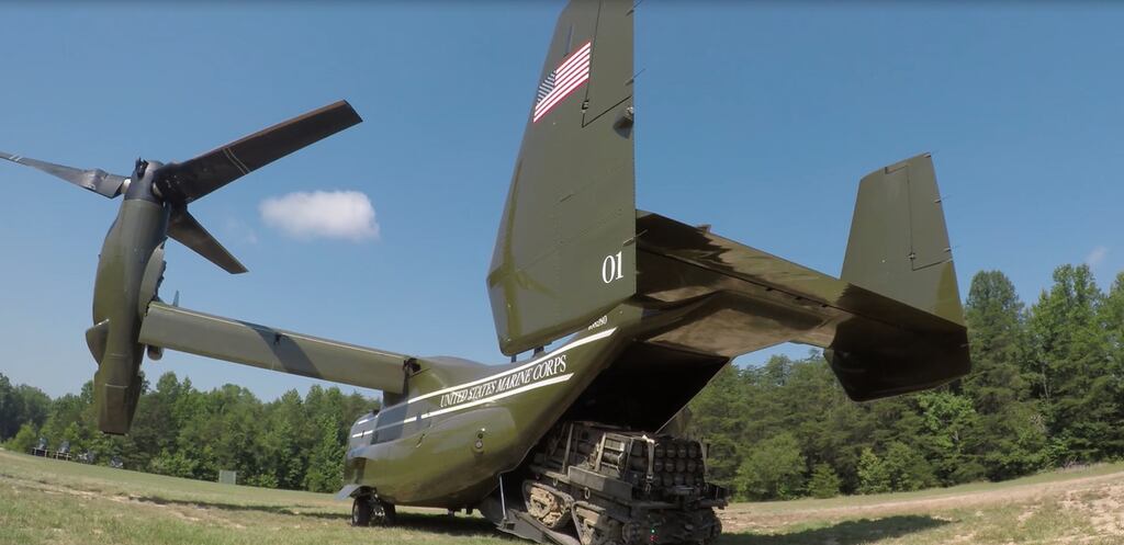 The Corps’s new ammo-resupply robot will lighten the load for Marines