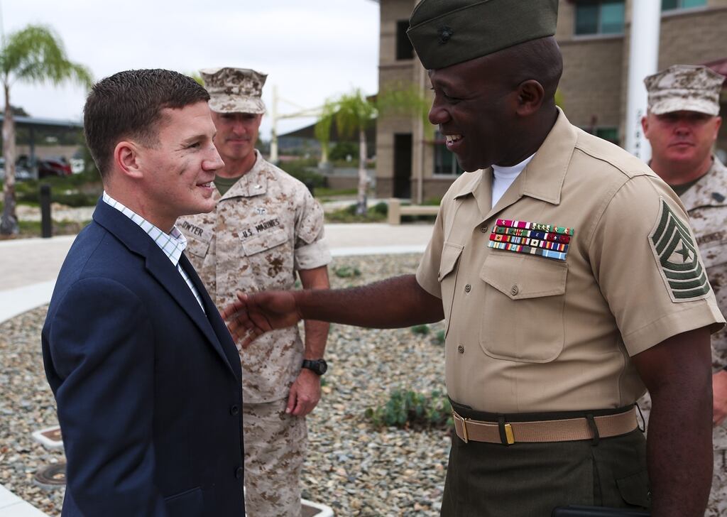 Sgt. Maj. Ronald Green on being top enlisted Marine
