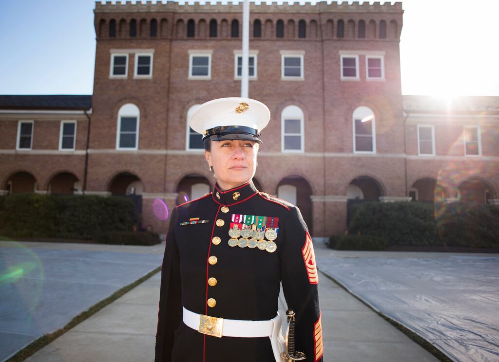 Marines adopt new uniform rules for cammies, dress blues