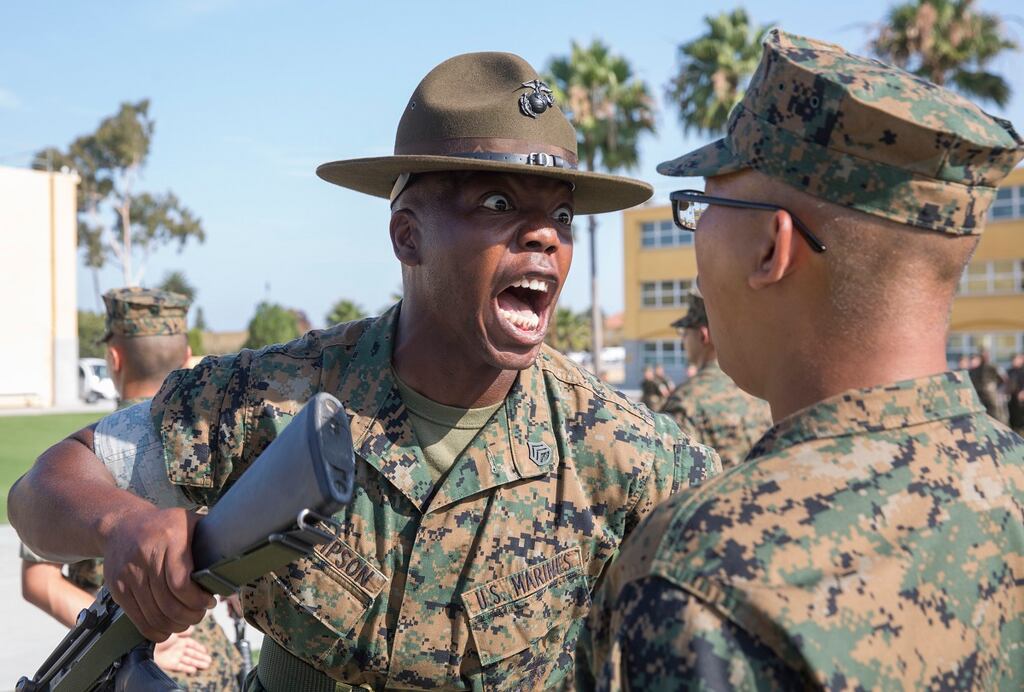 Volunteering for Marine recruiter or drill instructor duty could put a ...