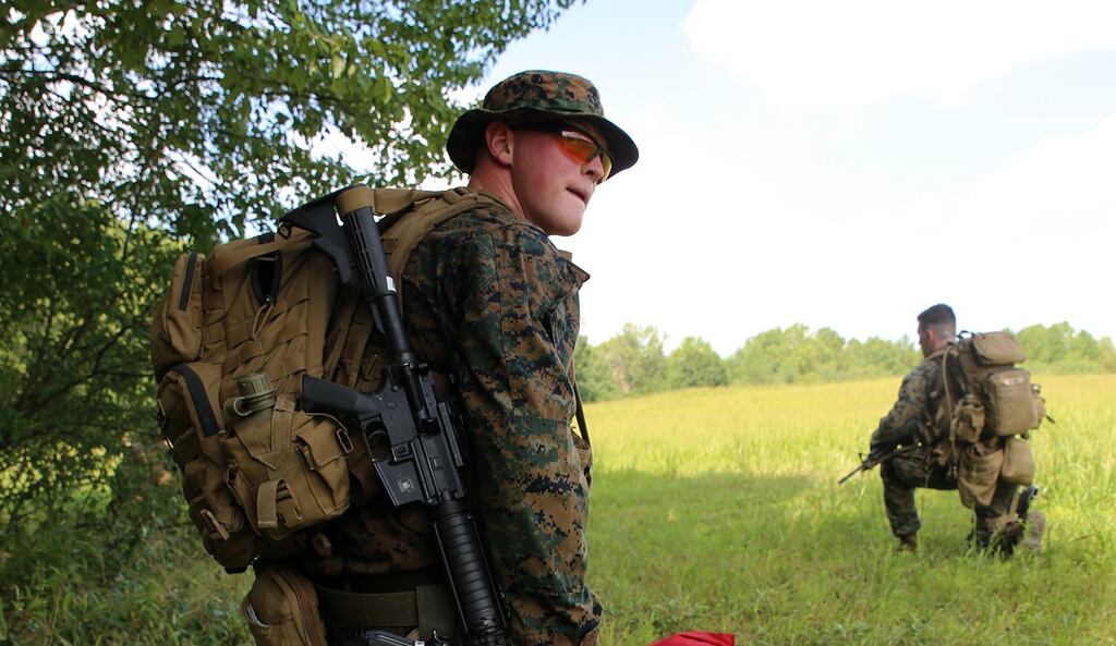 Tempo ramps up for security guard Marines as COVID restrictions fall