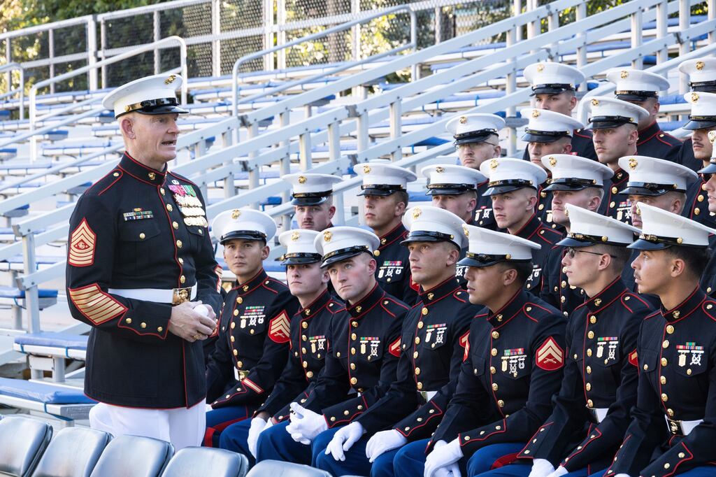 Marines honor top ‘super squads’ in revitalized competition