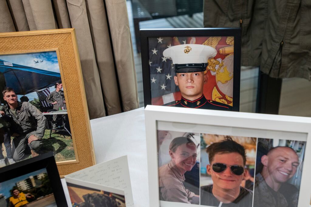 Marine who died in Osprey rescue effort awarded top non-combat medal