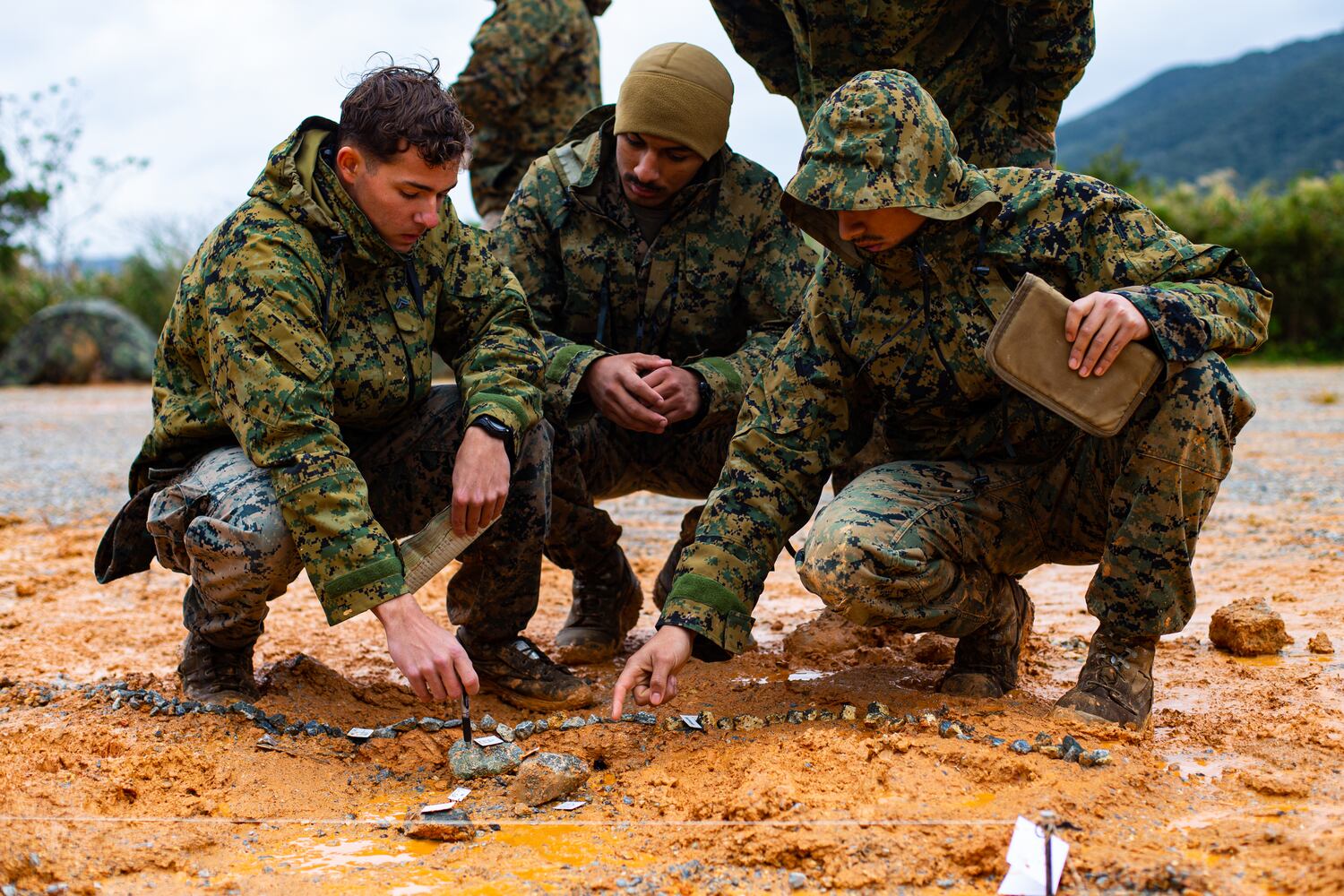 See highlights of Marines at a weeklong jungle warfare squad competition