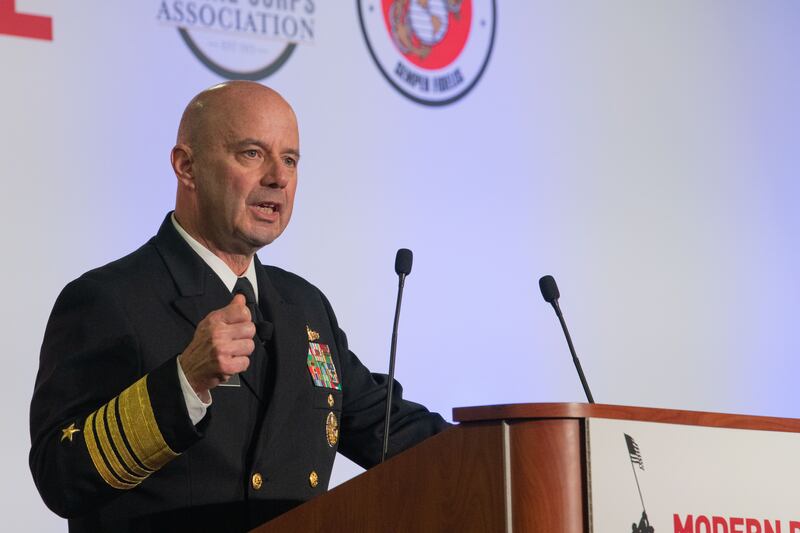 Head Navy officer lists top tasks for service, eyes 2027