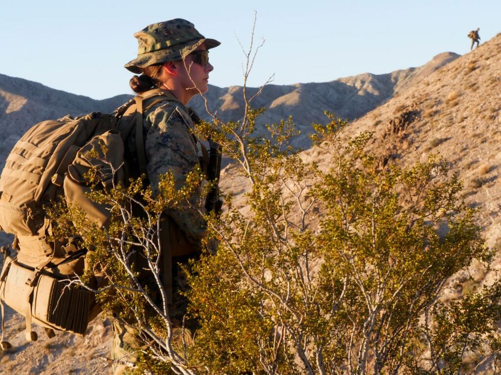 A record 6 women completed the Marine infantry officer course in 2022