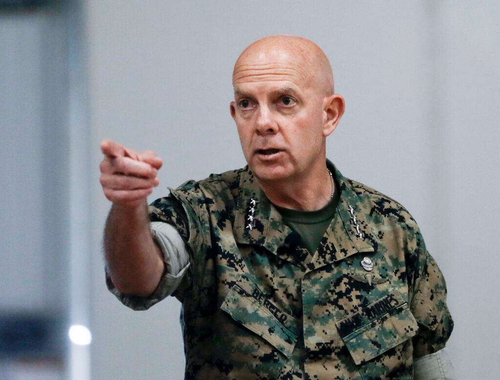 ‘We are the front line’: How the top Marine wants the Corps sinking ...