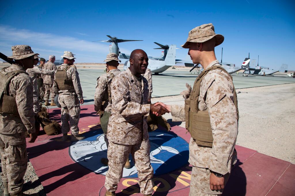 Sgt. Maj. Ronald Green on being top enlisted Marine