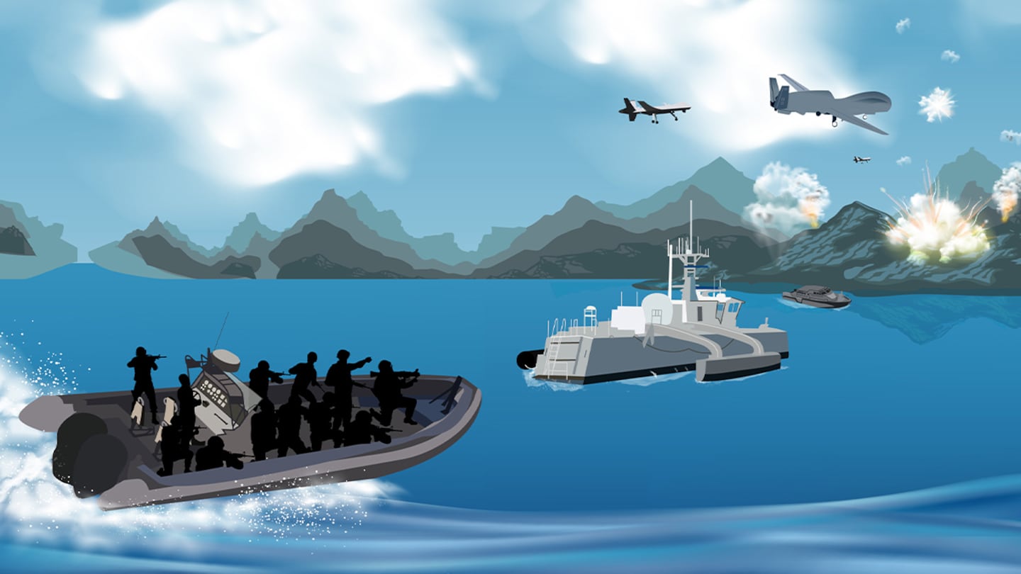 War, with robots: An inside look at how Marines and robots will fight ...