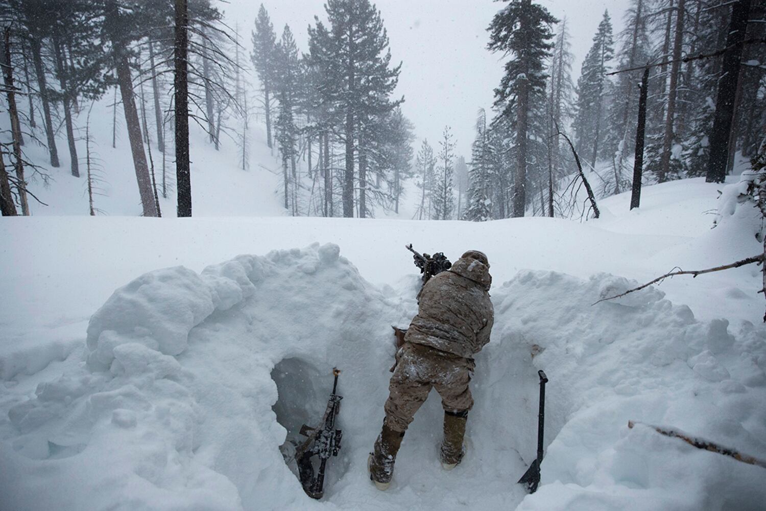 Marine Corps steps up winter-warfare training as global threat shifts