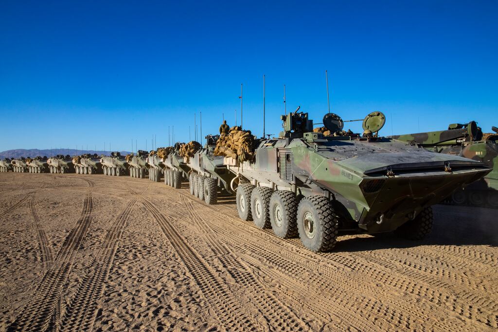 Marine amphibious combat vehicle variants will arrive