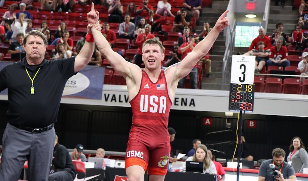 As Marine gears up for Olympic match, the Corps is disbanding its ...