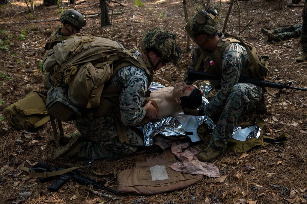 A squad corpsman: How Marine planners are seeking better combat care