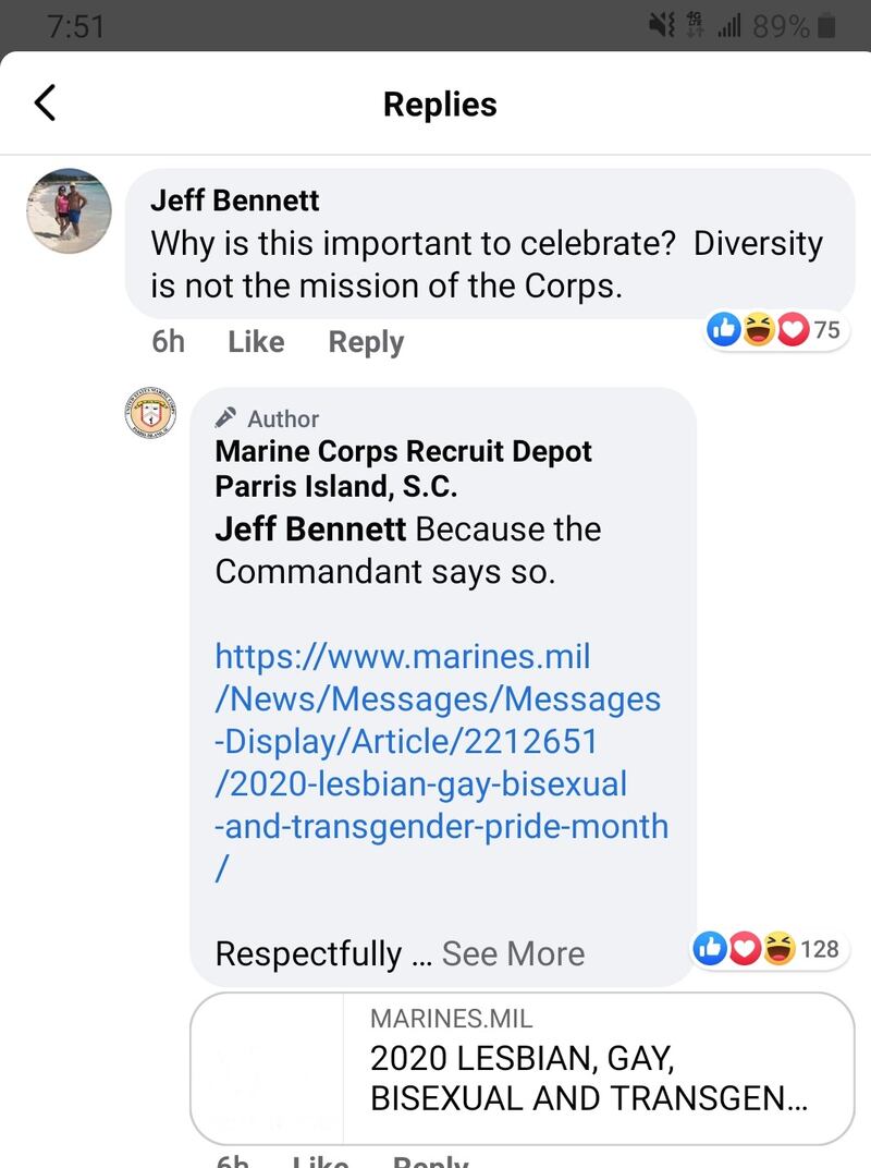 ‘No heterosexuals were kicked out due to sexuality’: Corps celebrates ...