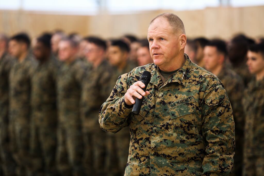 Marine commandant nominee officially tapped for 4th star