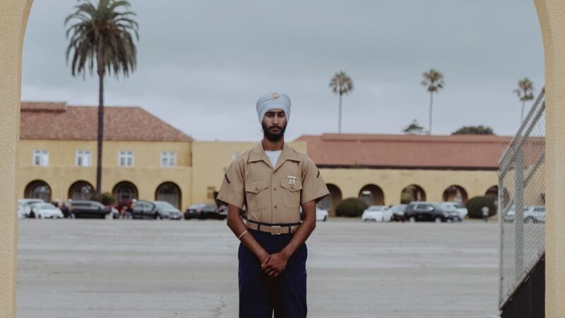 In 1st, Sikh man graduates from Marine boot camp with turban, beard