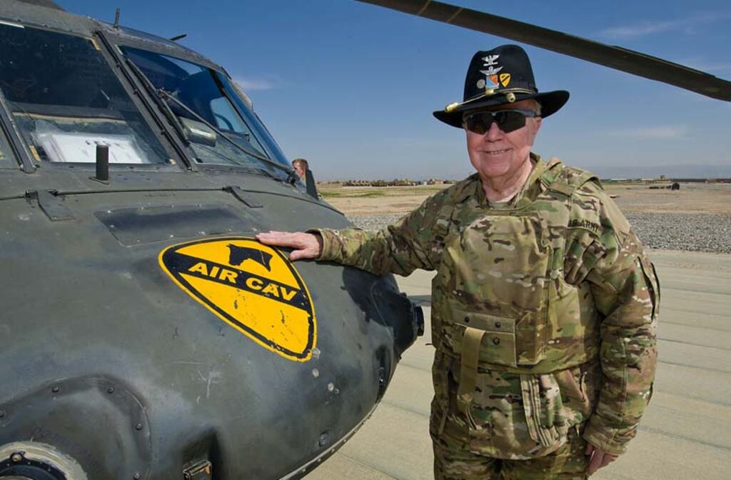 Medal of Honor recipient Bruce Crandall, whose heroism was chronicled ...
