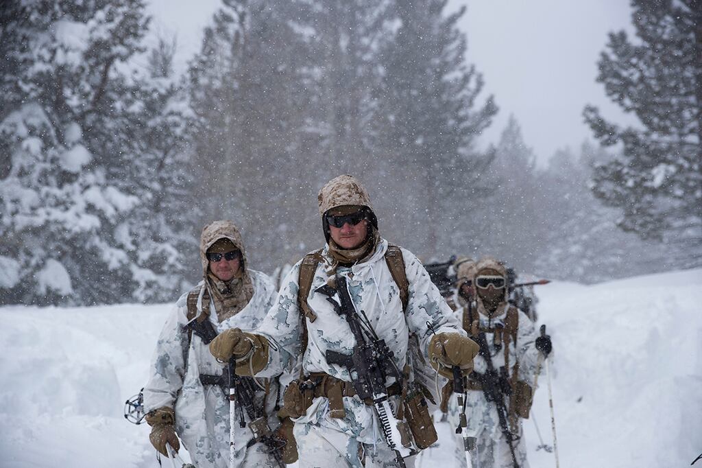 Marine Corps steps up winter-warfare training as global threat shifts