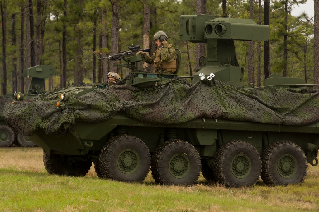 The aging Marine LAV is still active across the Corps ... and, now ...