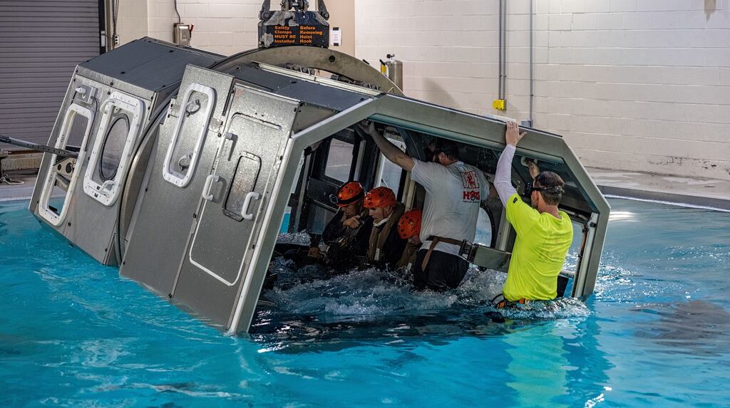 The Marines want to invest millions in underwater escape training