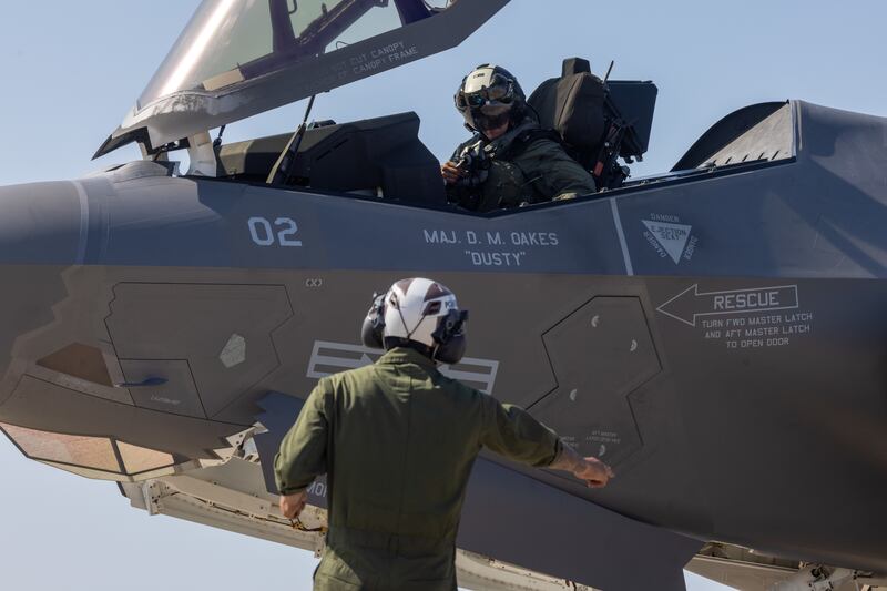 Marines hit operational status with second carrier-capable F35-C unit