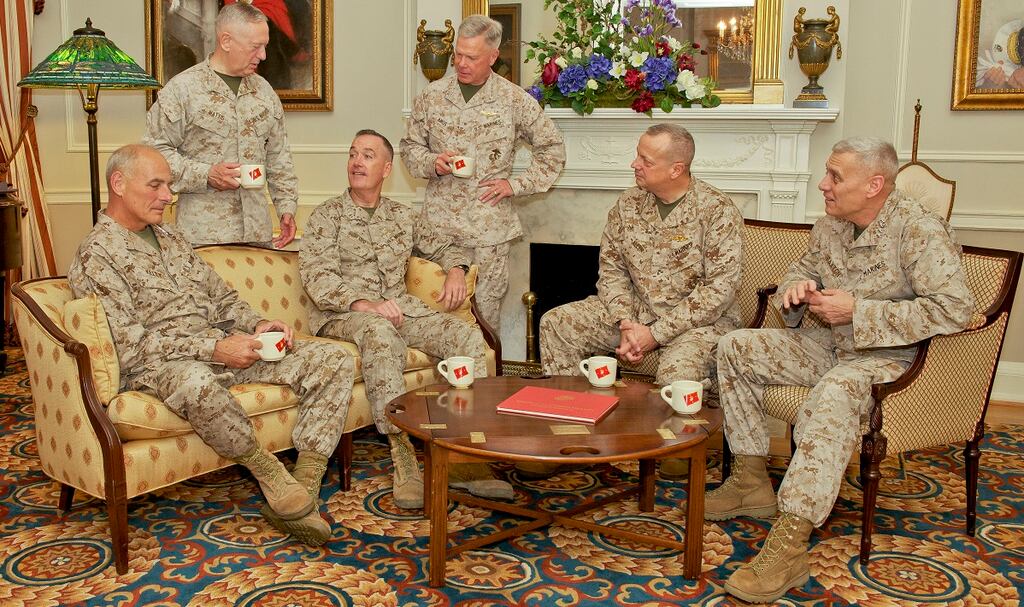 The Marine Corps: Always faithful — to white men