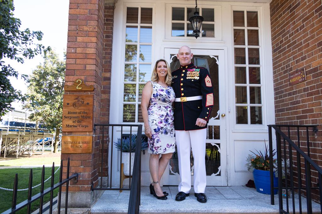 Top enlisted Marine gets an official home at historic DC barracks