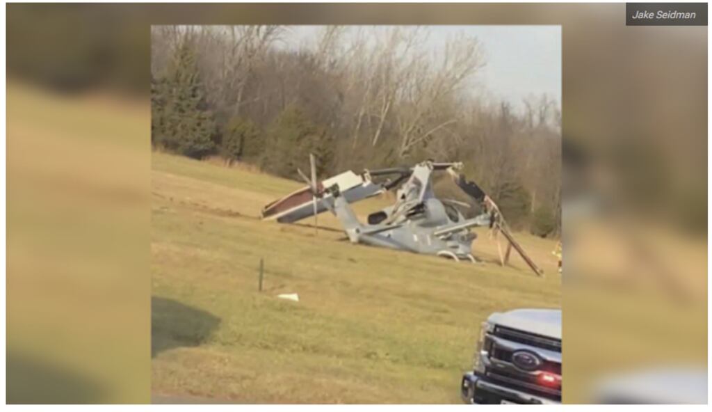 Marine Corps Viper helicopter crashes near New Jersey base
