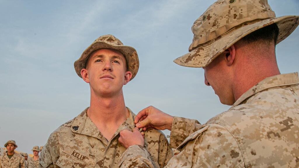 Marine corporals can soon promote to rank of sergeant a year earlier
