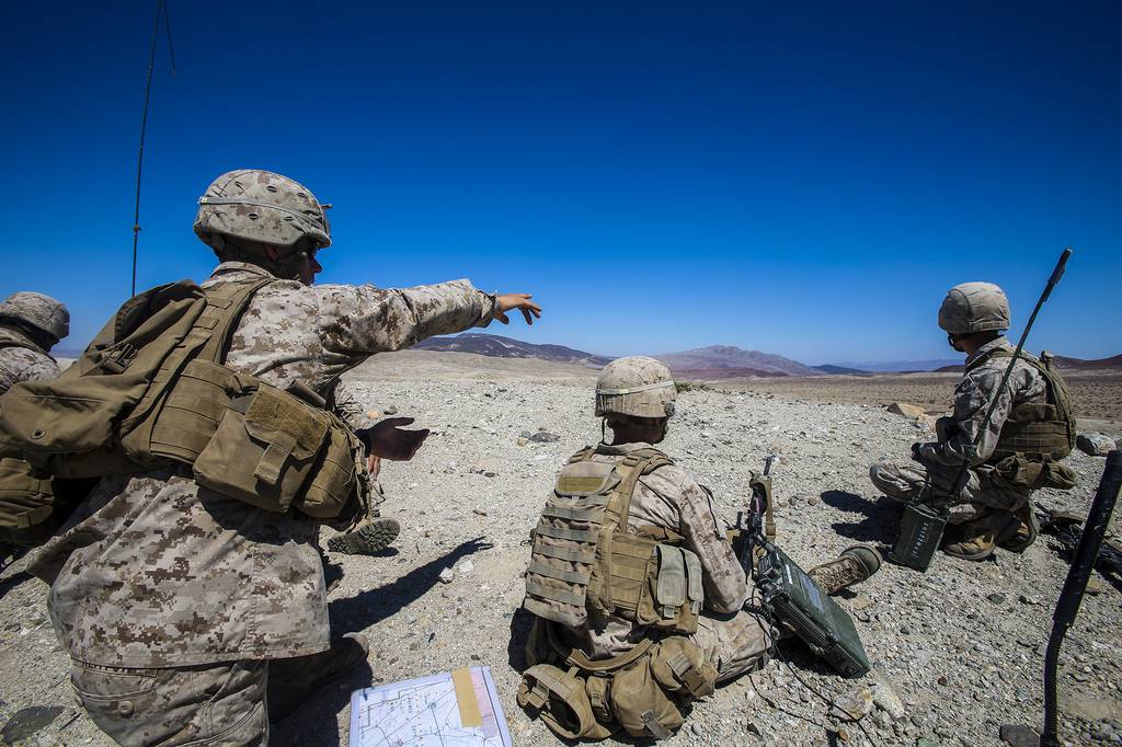 Marines plan for massive exercise in California desert